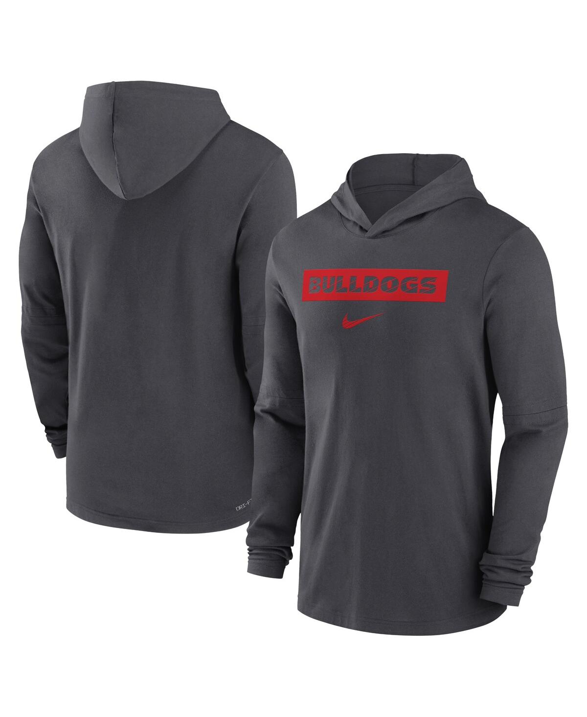Click here for Nike Mens Anthracite Georgia Bulldogs Sideline Hoo... prices