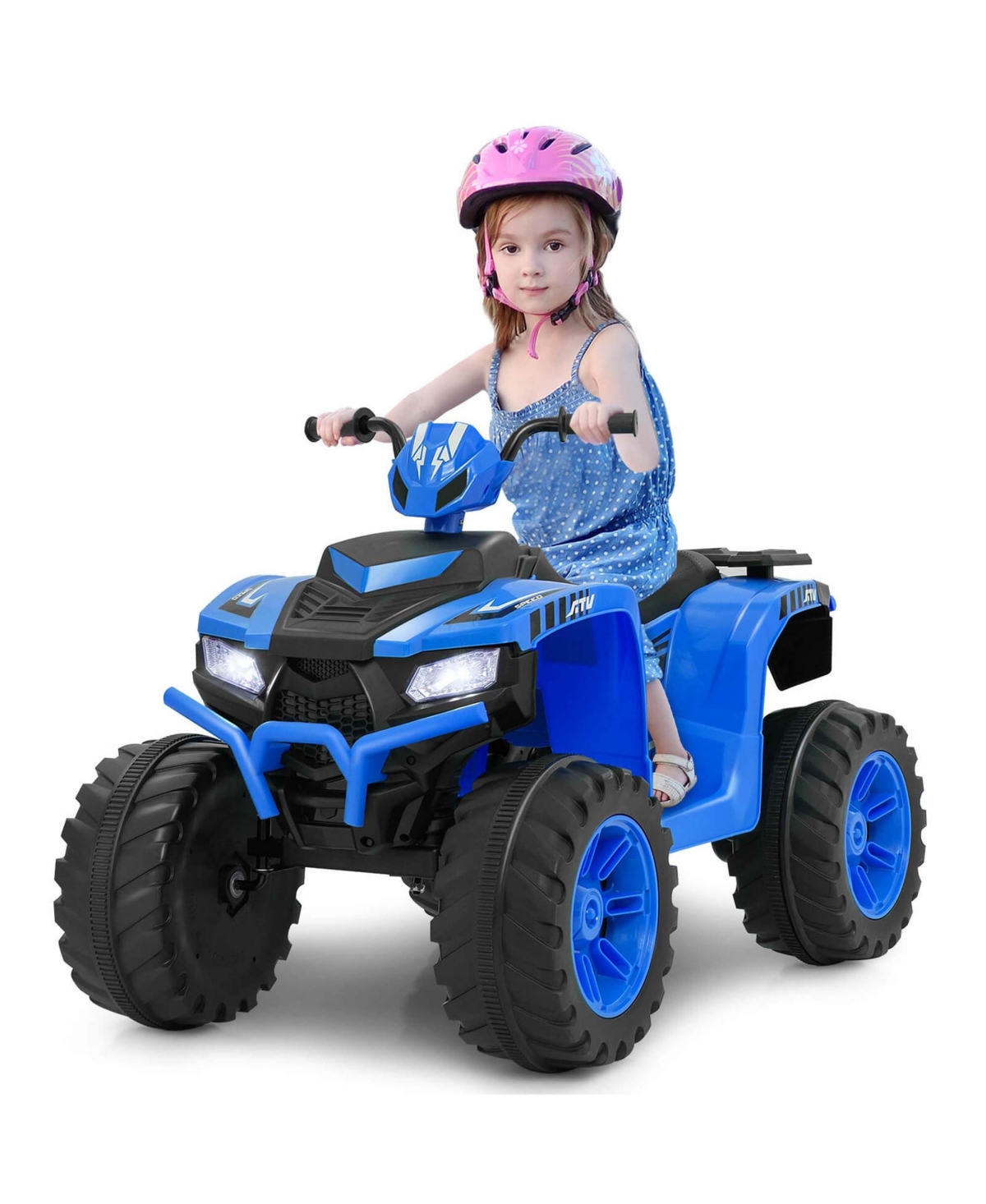 Click here for 24V Kids Ride-On Electric Atv 4-Wheeler Quad Car w... prices
