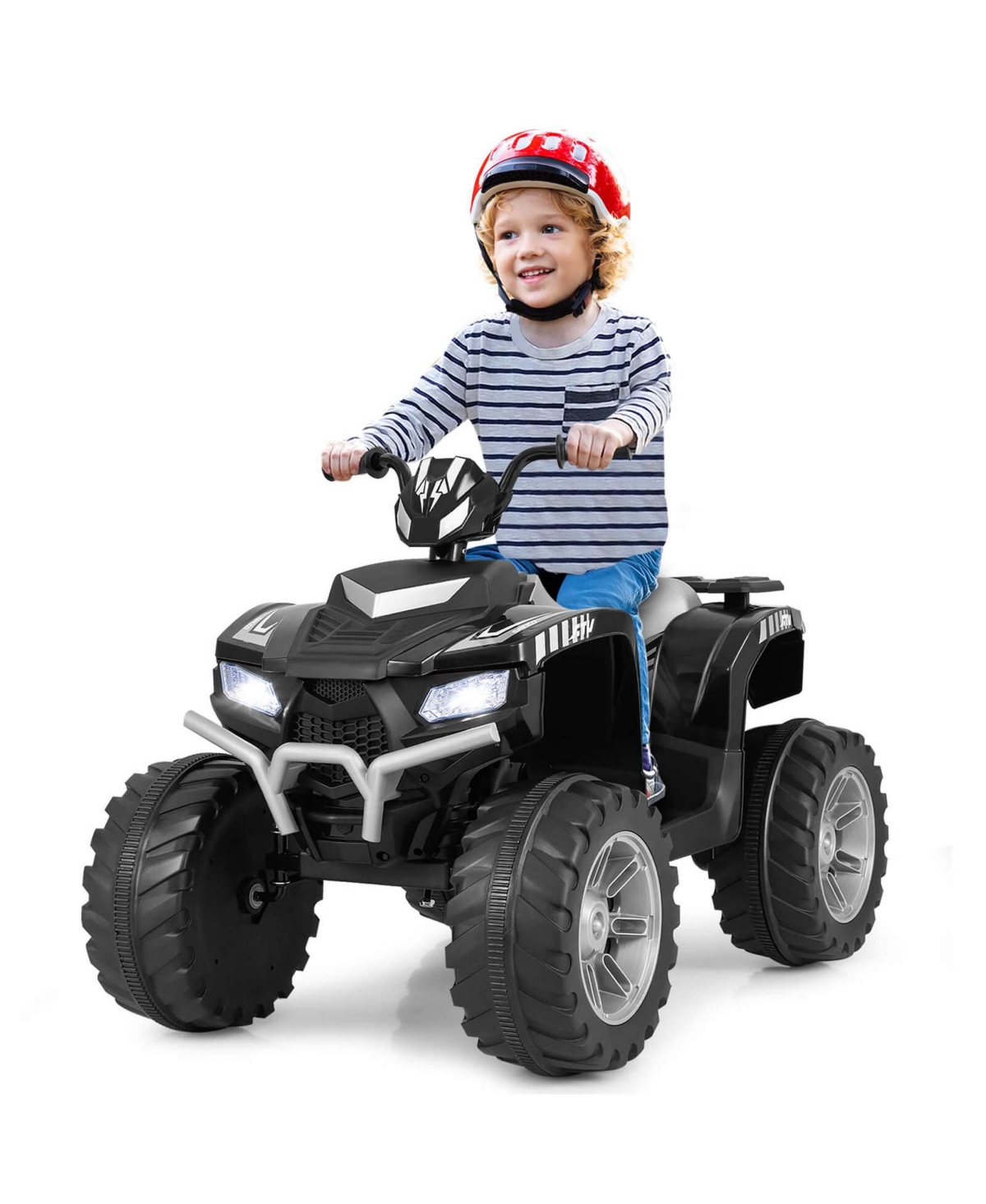 Click here for 24V Kids Ride-On Electric Atv 4-Wheeler Quad Car w... prices
