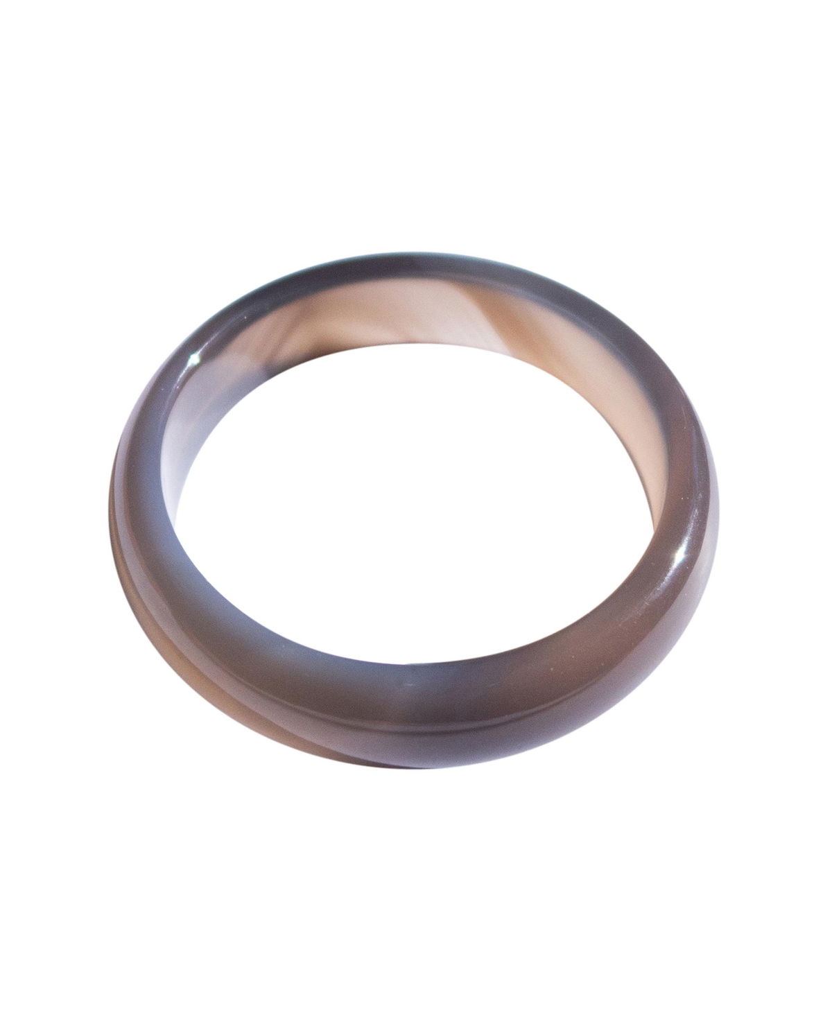 Click here for Moon — Purple jade stone bangle - Purple prices