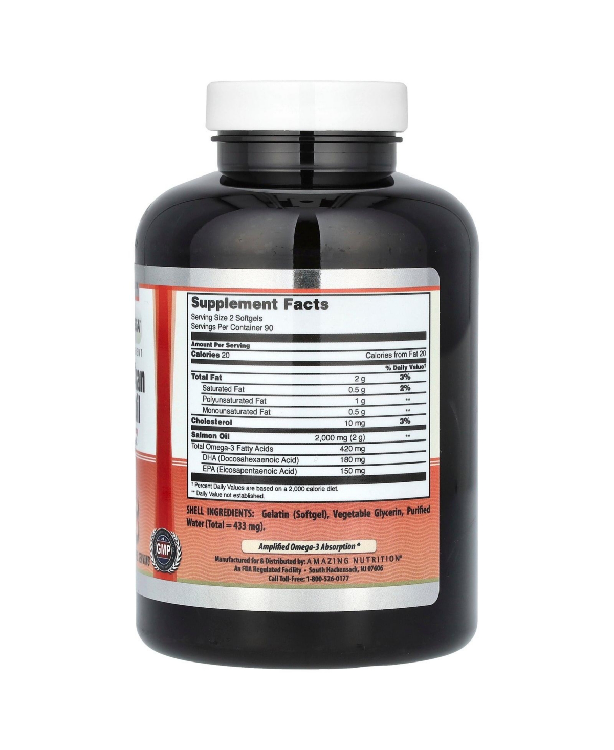 Click here for Amazing Nutrition Wild Alaskan Salmon Oil 2 000 mg... prices