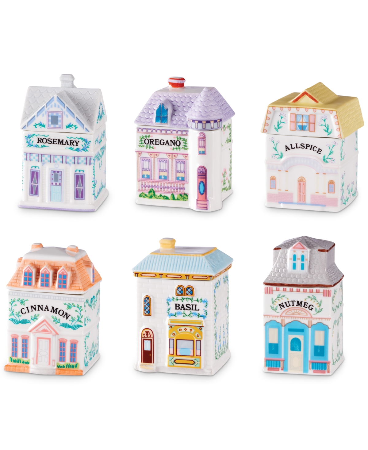 Click here for Lenox Spice Village 6 Pc. Spice Jar Garden Set prices