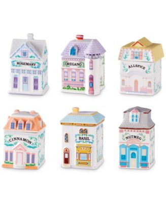 Lenox Spice Village 6 Pc. Spice Jar Garden Set - Macy's