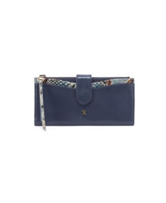 HOBO MAX CONTINENTAL WALLET - BLUE STONE - Macy's