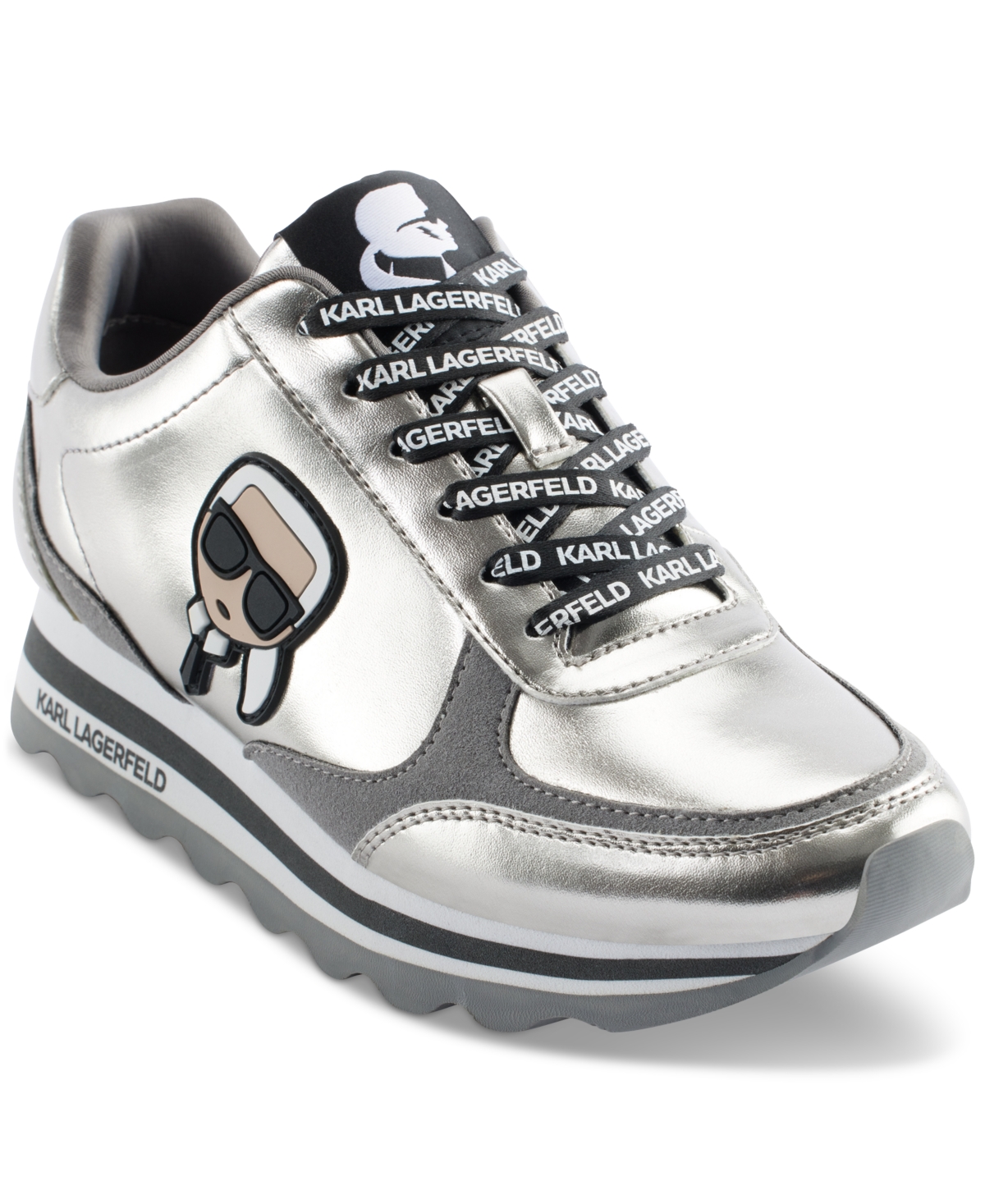 Click here for Karl Lagerfeld Paris Womens Meade Lace-Up Sneakers... prices