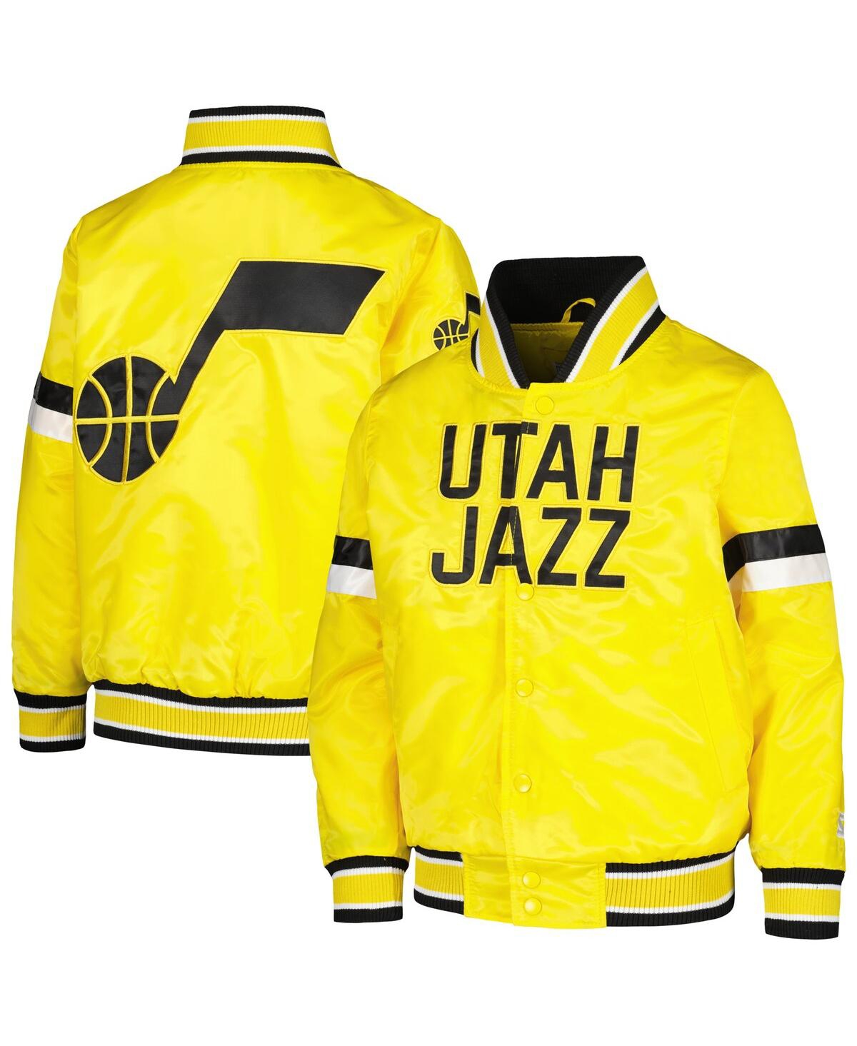 Click here for Starter Big Boys and Girls Yellow Utah Jazz Home G... prices