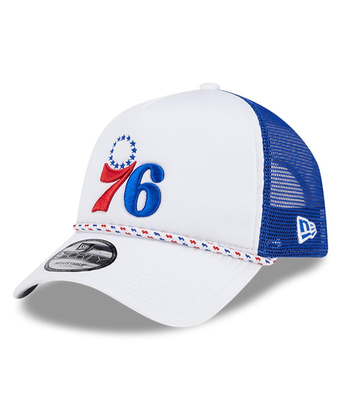 Click here for New Era Mens White/Royal Philadelphia 76ers Court... prices