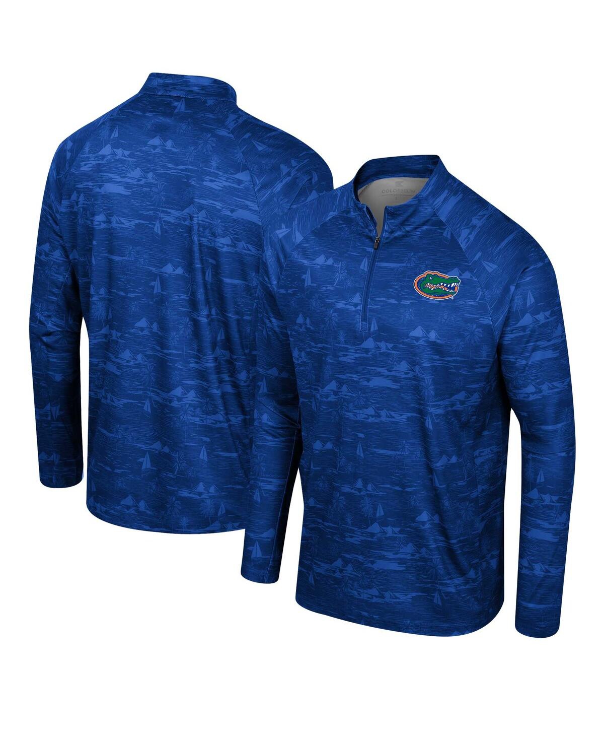 Click here for Colosseum Mens Royal Florida Gators Carson Raglan... prices