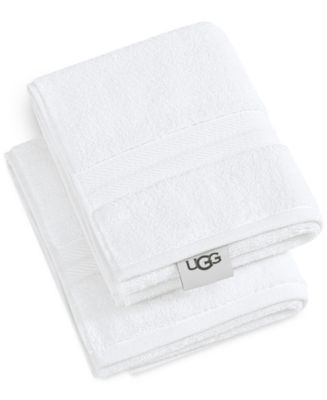 UGG® Holcomb 100% Turkish Cotton Hand Towel Set, 16" x 30" - Macy's