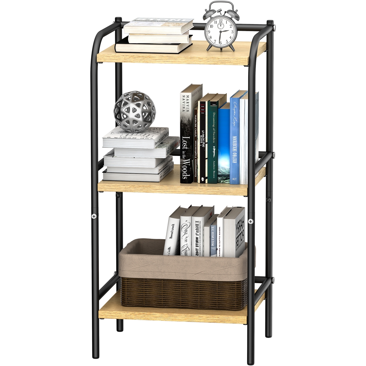 Click here for 3-Tier Storage Rack Bookshelf Shelves for Living R... prices