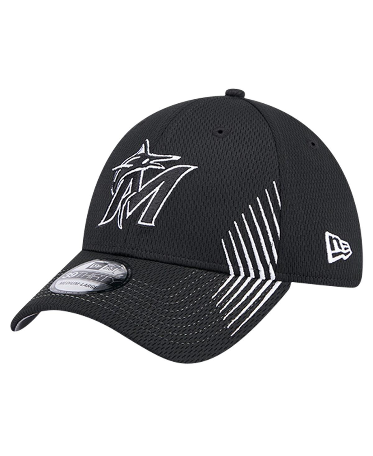 Click here for New Era Mens Black Miami Marlins Active Dash Mark... prices