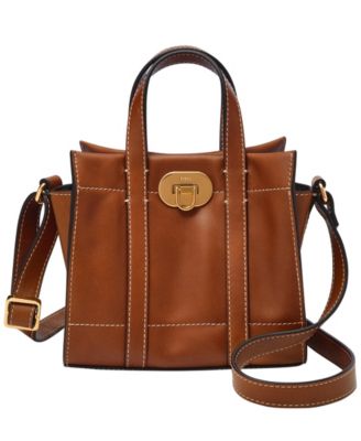 Fossil Women's Carmen Mini Satchel Bag - Macy's