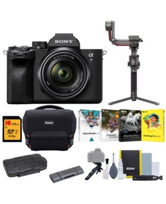 Sony a7 IV Mirrorless Camera with 28-70mm Lens and DJI RS 3 Gimbal ...