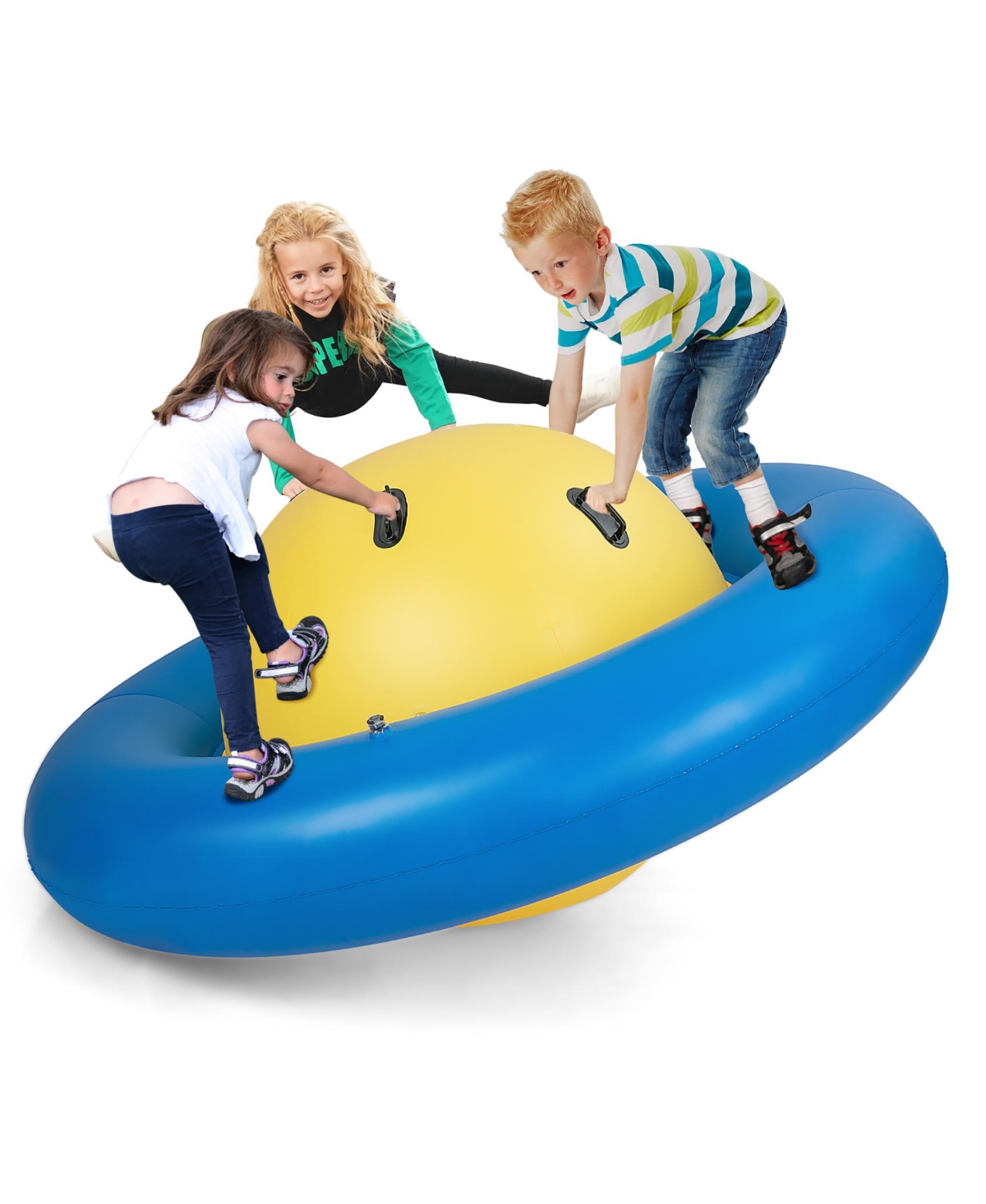 Click here for Costway 7.5 Ft Inflatable Dome Rocker Bouncer with... prices