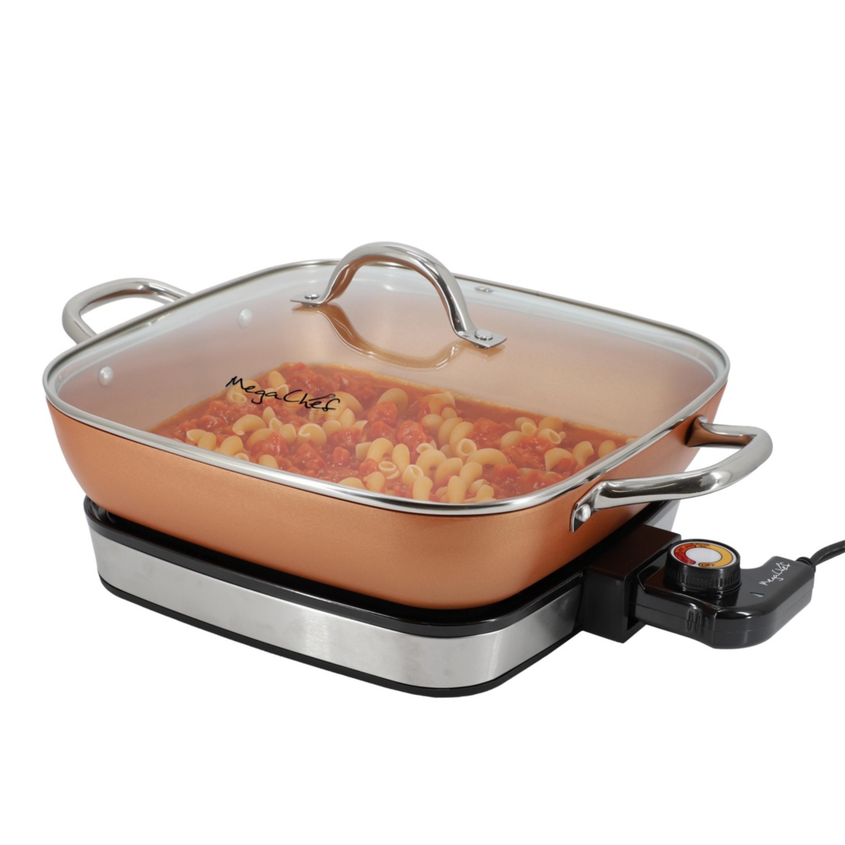 Click here for MegaChef 11.81 Inch Electric Fry Pan with Copper C... prices