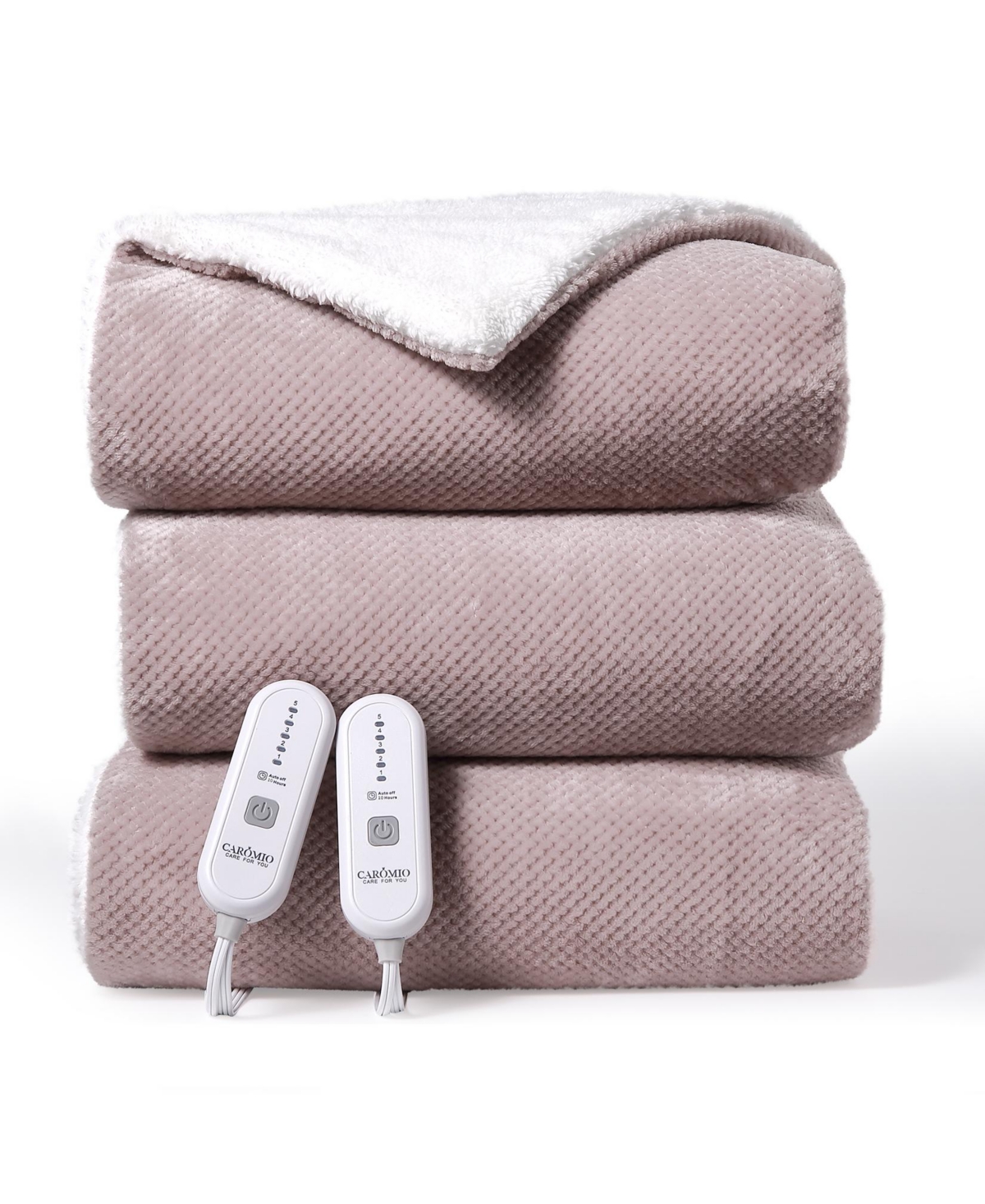 Click here for Caromio Queen Size Flannel Sherpa Electric Heated... prices