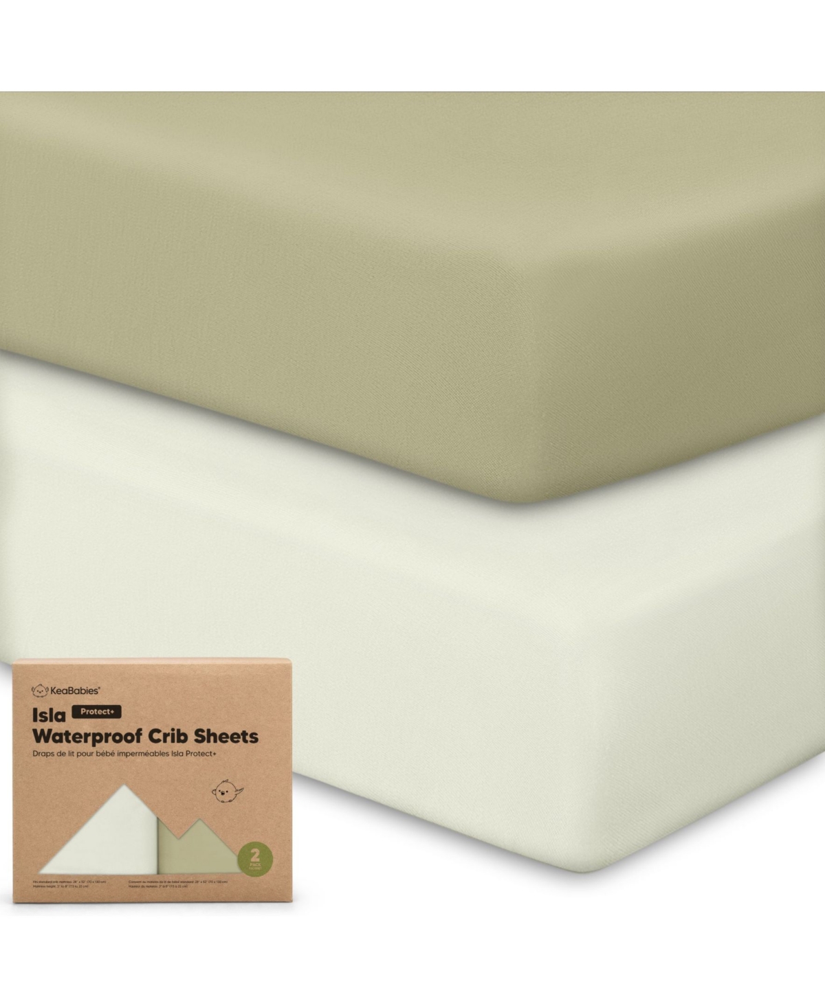 Click here for KeaBabies Waterproof Crib Sheets for Boys  Girls... prices