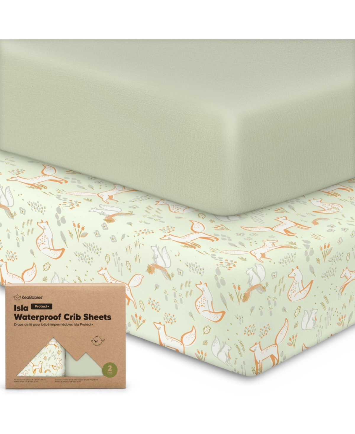 Click here for KeaBabies Waterproof Crib Sheets for Boys  Girls... prices