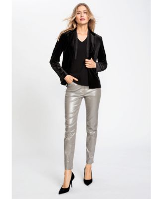 Olsen Women's Mona Fit Slim Leg Shimmer Jean - Macy's