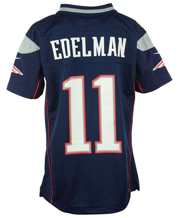 Nike Kids' Julian Edelman New England Patriots Game Jersey, Big Boys (8 ...