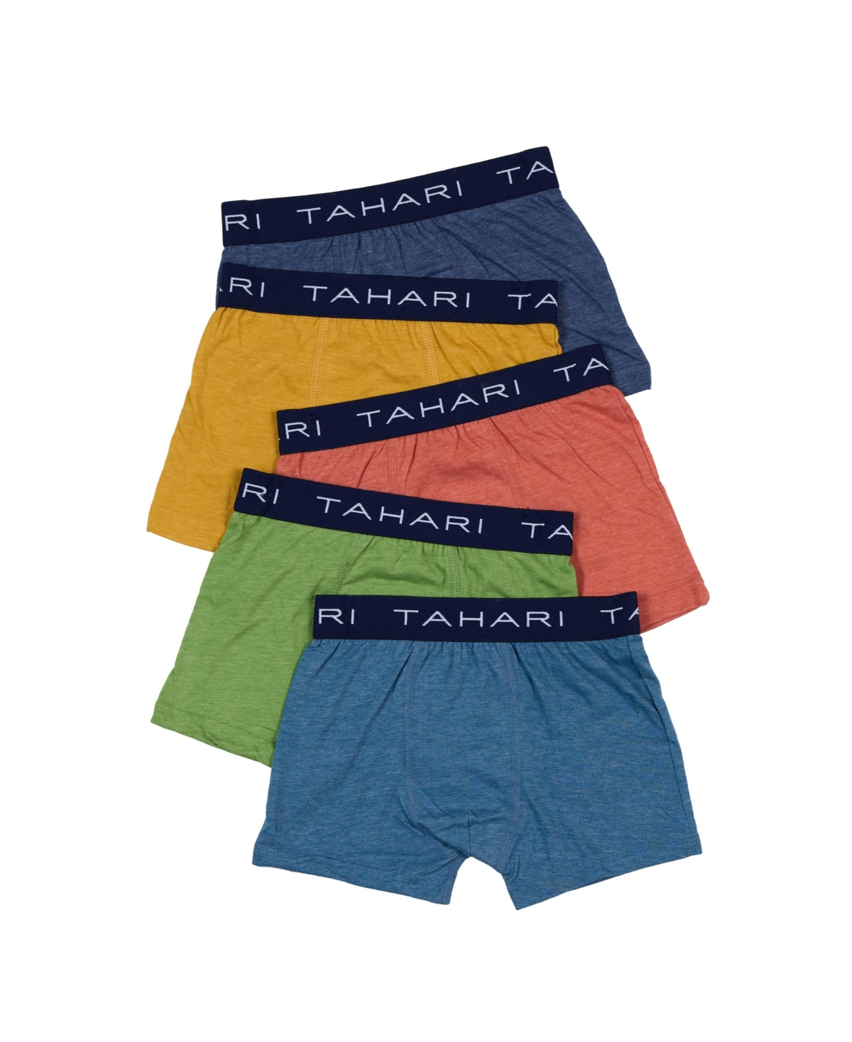 Click here for Tahari Boys 5-Pack Solid Color Cotton Boxer Briefs... prices