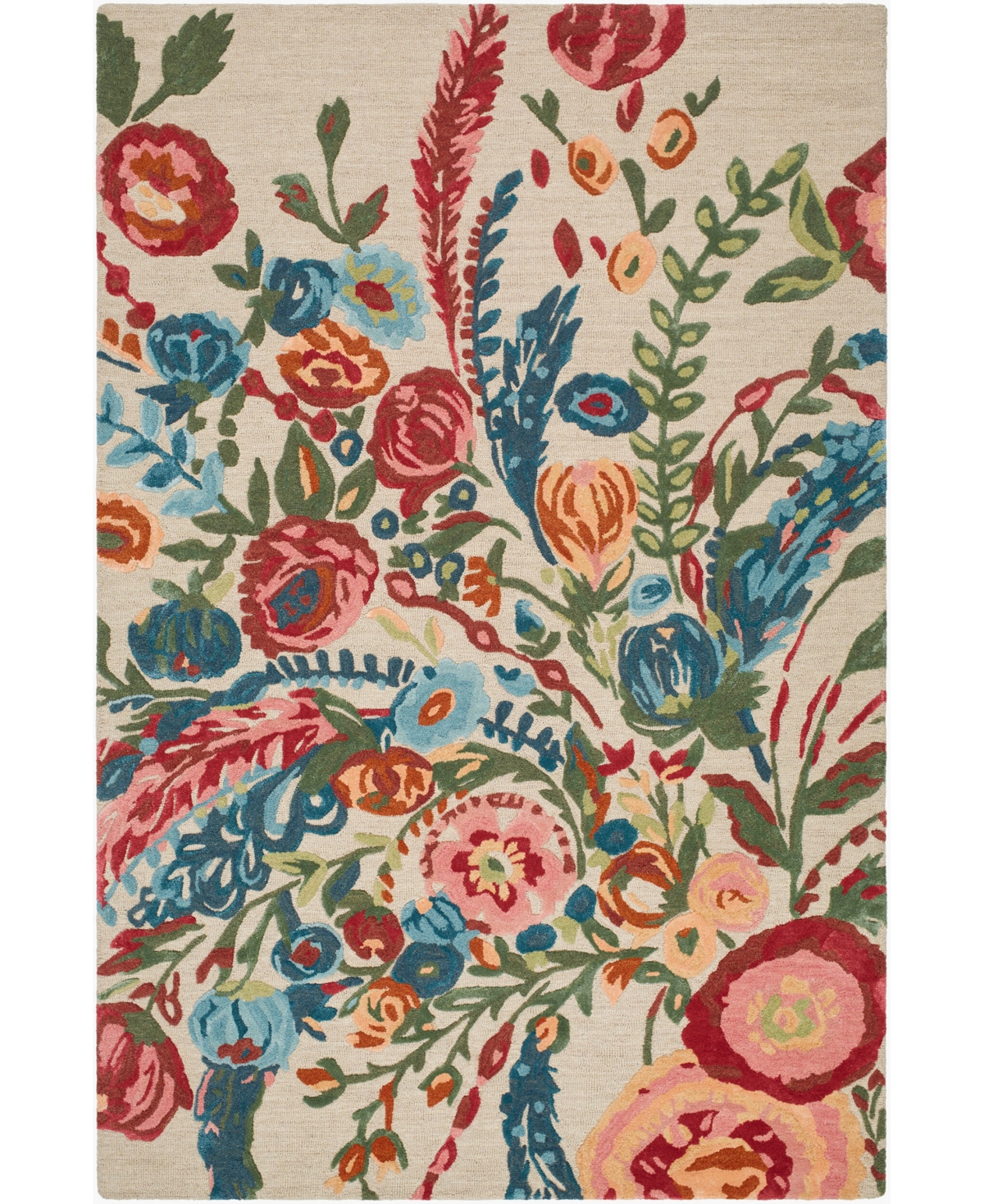 Click here for Surya Shindig 495736 8x10 Area Rug - Blue/Cream prices