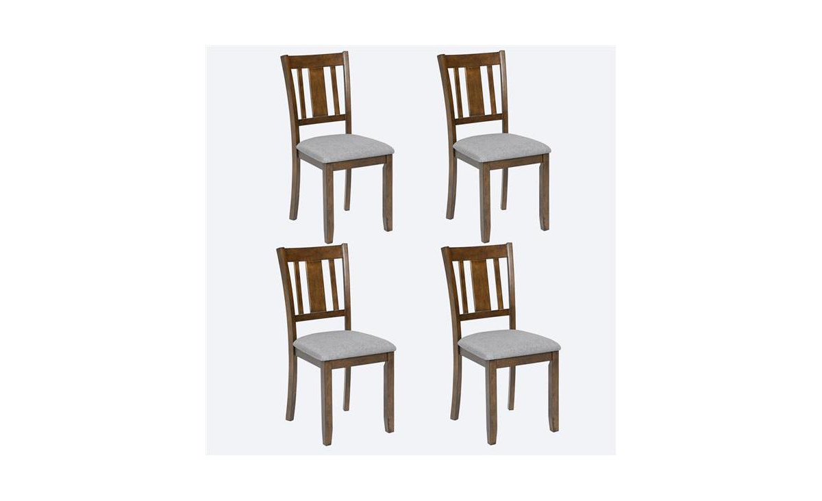Click here for Set of 4 Wooden Dining Chairs for Stylish and Dura... prices