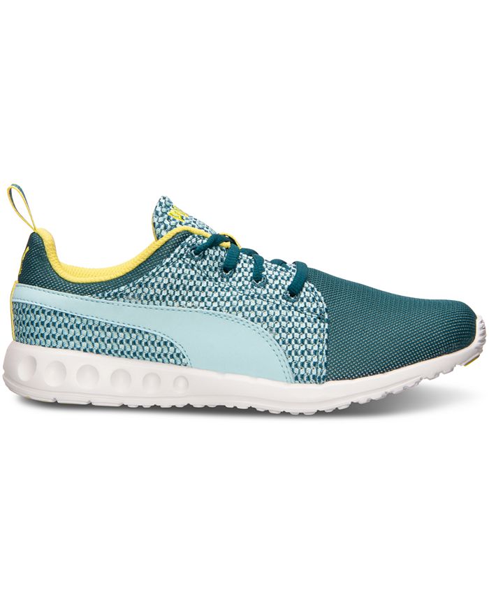 Puma Women's Carson Runner Knit Casual Sneakers from Finish Line - Macy's