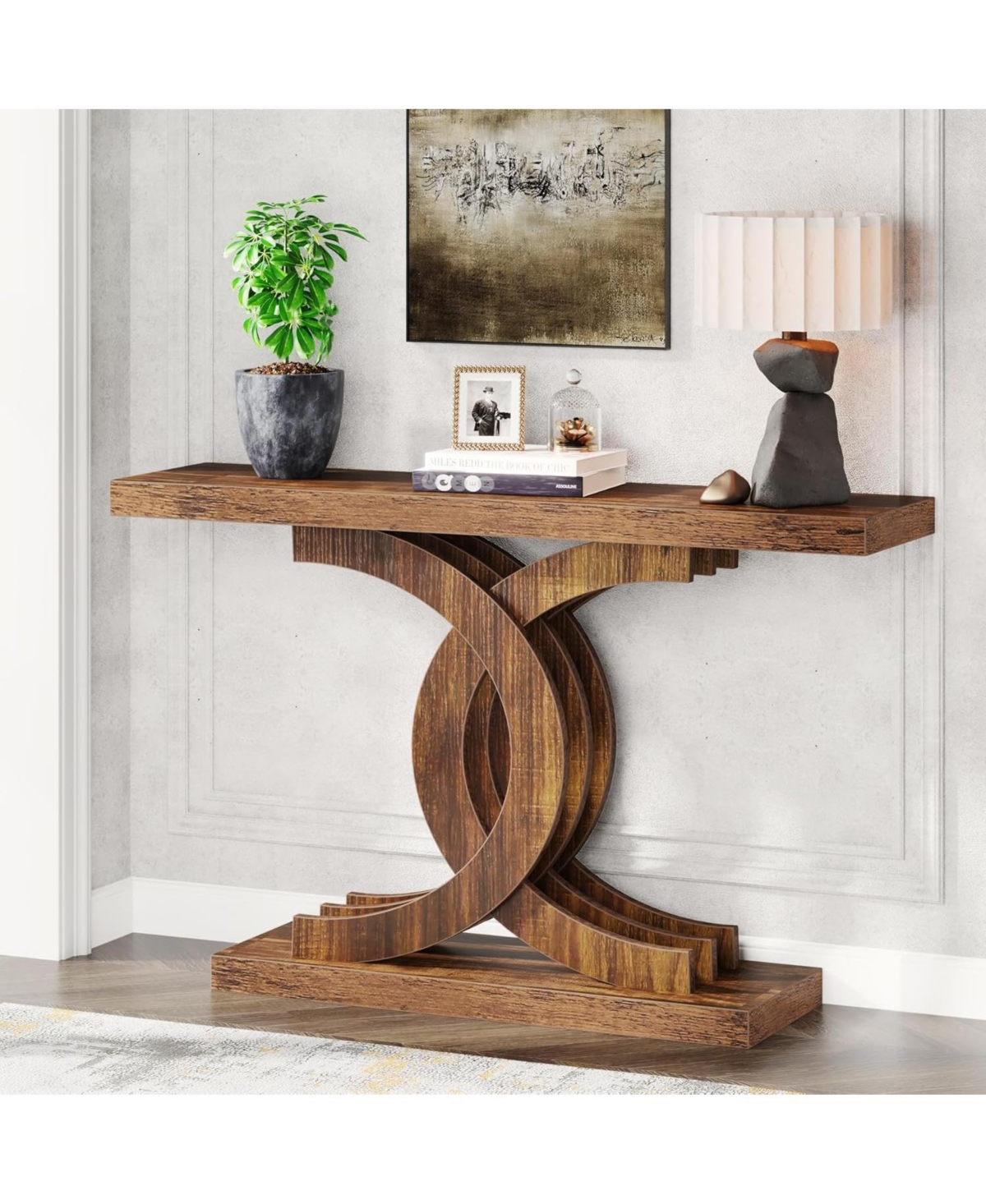 Click here for Tribesigns 39 Inches Console Table  Farmhouse Wood... prices