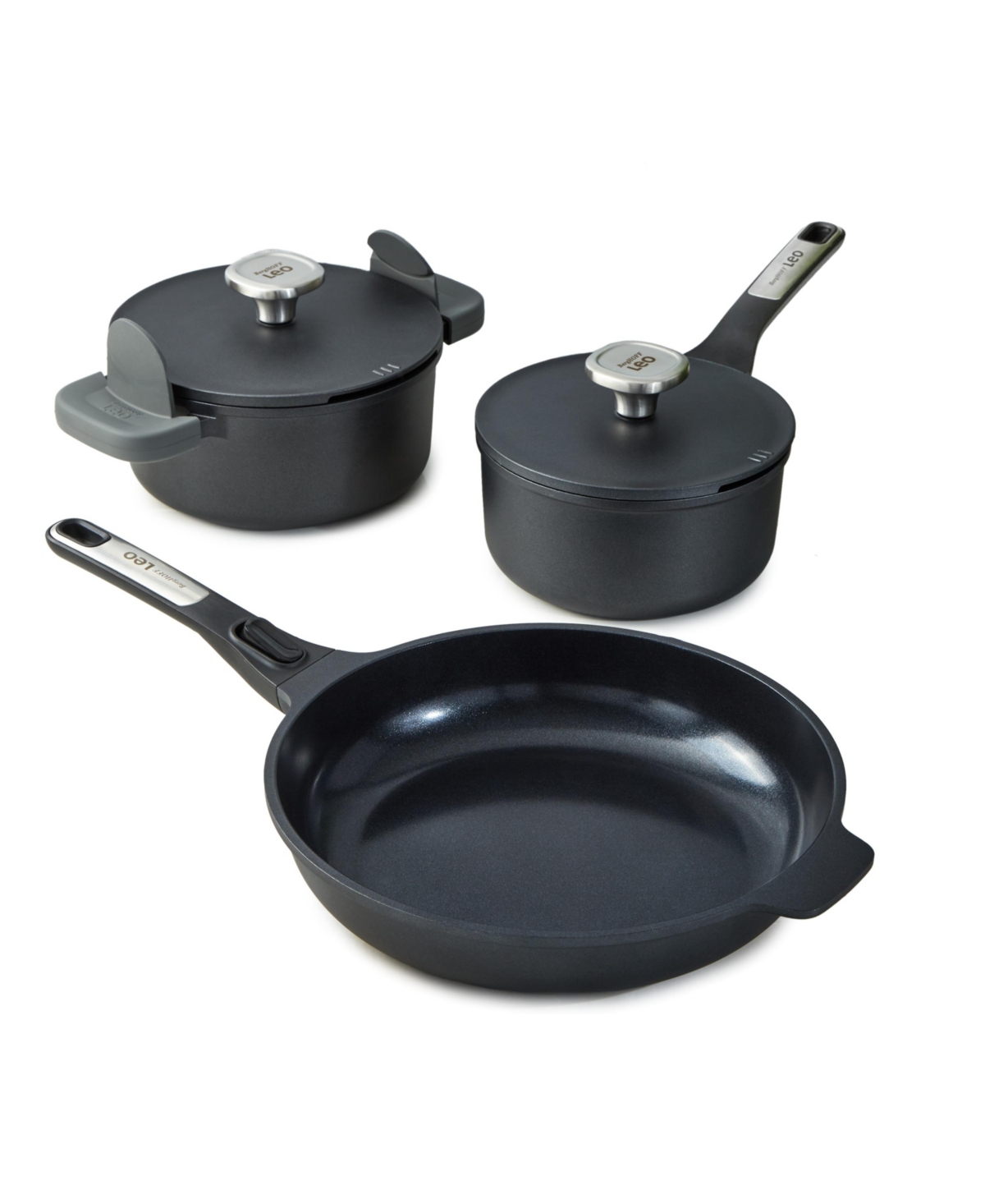 Click here for BergHOFF Leo Phantom 5pc Nonstick Ceramic Cookware... prices