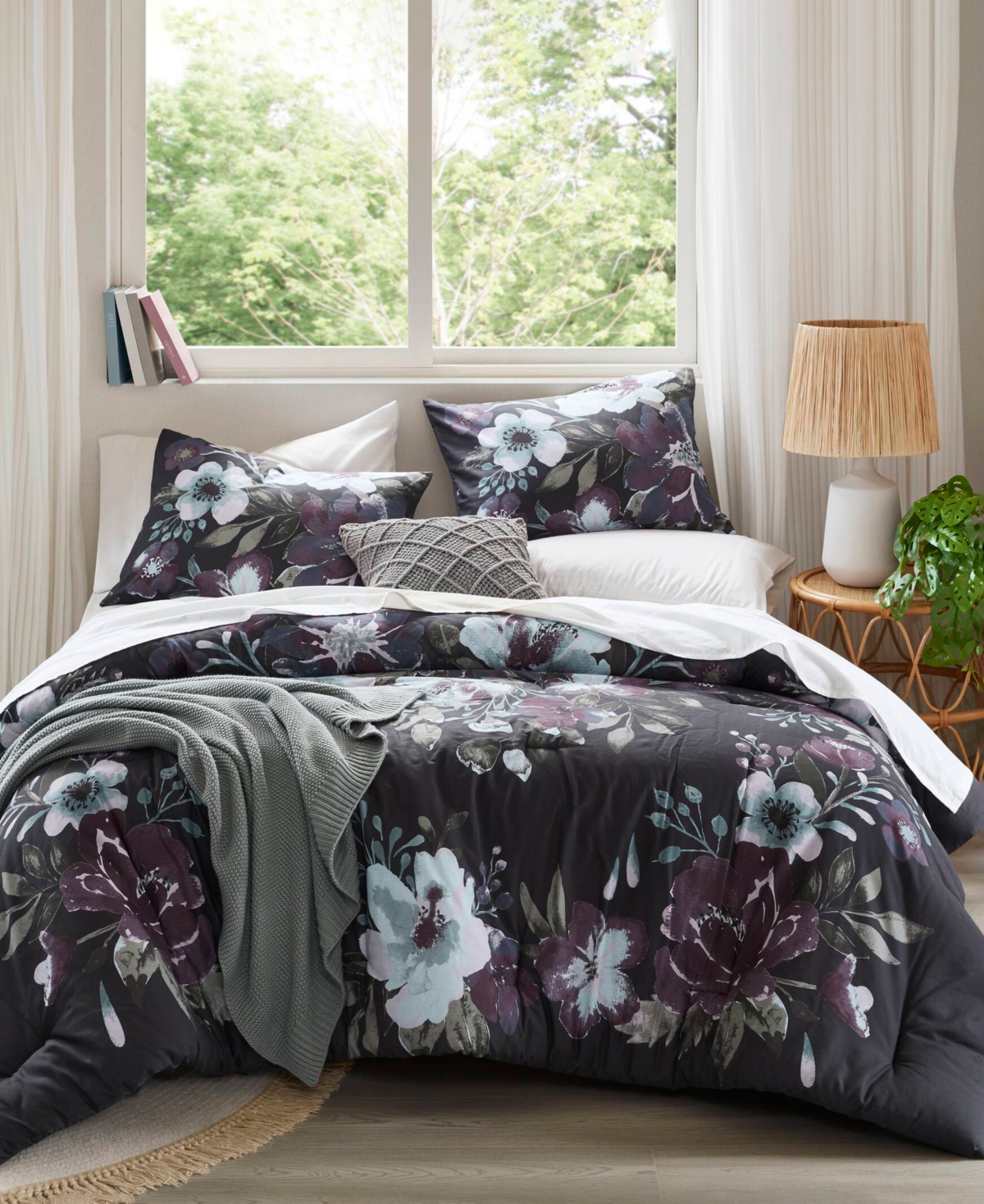 Click here for Madison Park Jolene Floral 3-Pc. Comforter Set  Fu... prices