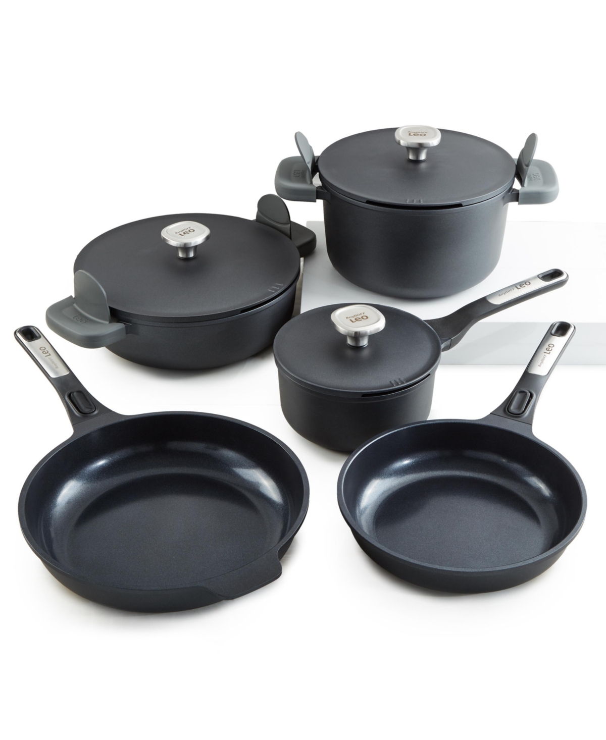 Click here for BergHOFF Leo Phantom 8pc Nonstick Ceramic Cookware... prices