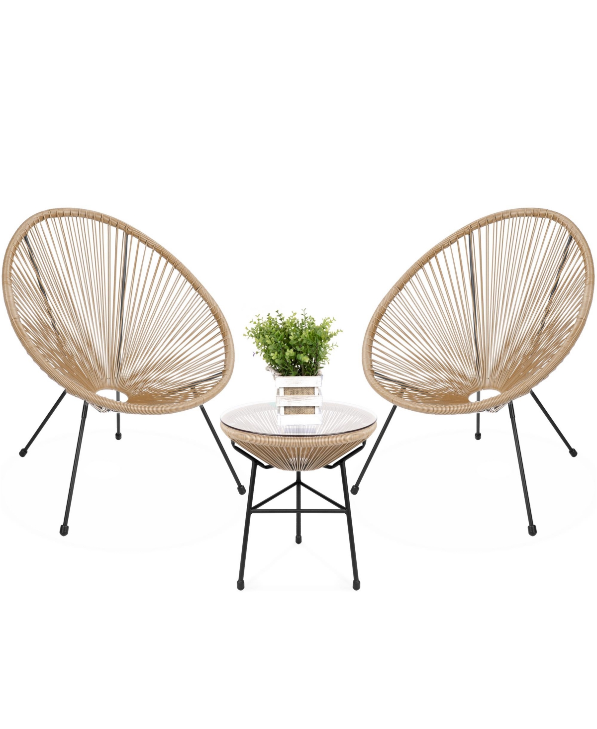 Click here for Best Choice Products 3-Piece All-Weather Patio Aca... prices