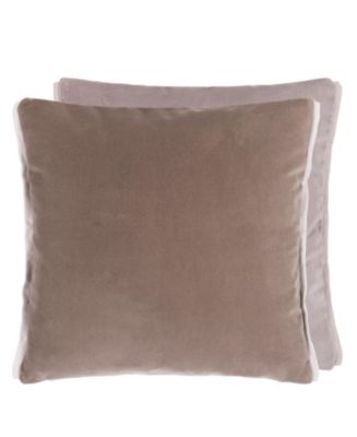 Designers Guild Varese Roebuck & Pumice Velvet Decorative Pillow - Macy's