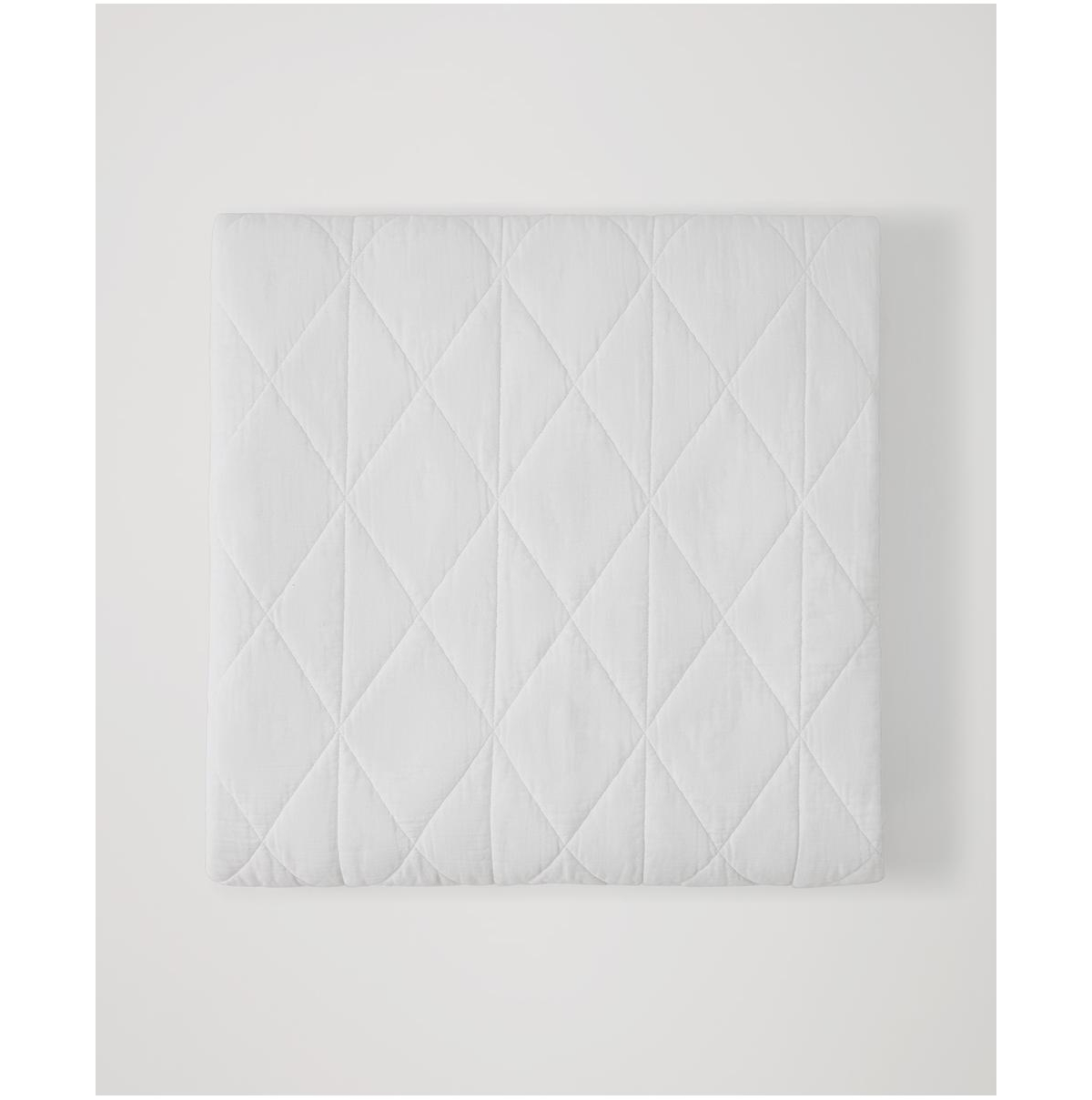 Click here for Pact Organic Cotton Diamond Quilt - Full/Queen - W... prices