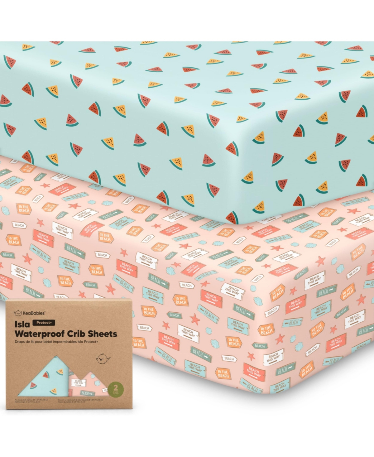 Click here for KeaBabies Waterproof Crib Sheets for Boys  Girls... prices