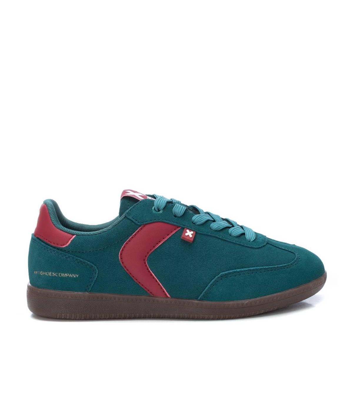 Click here for Womens Casual Suede Sneakers By Xti - Green prices