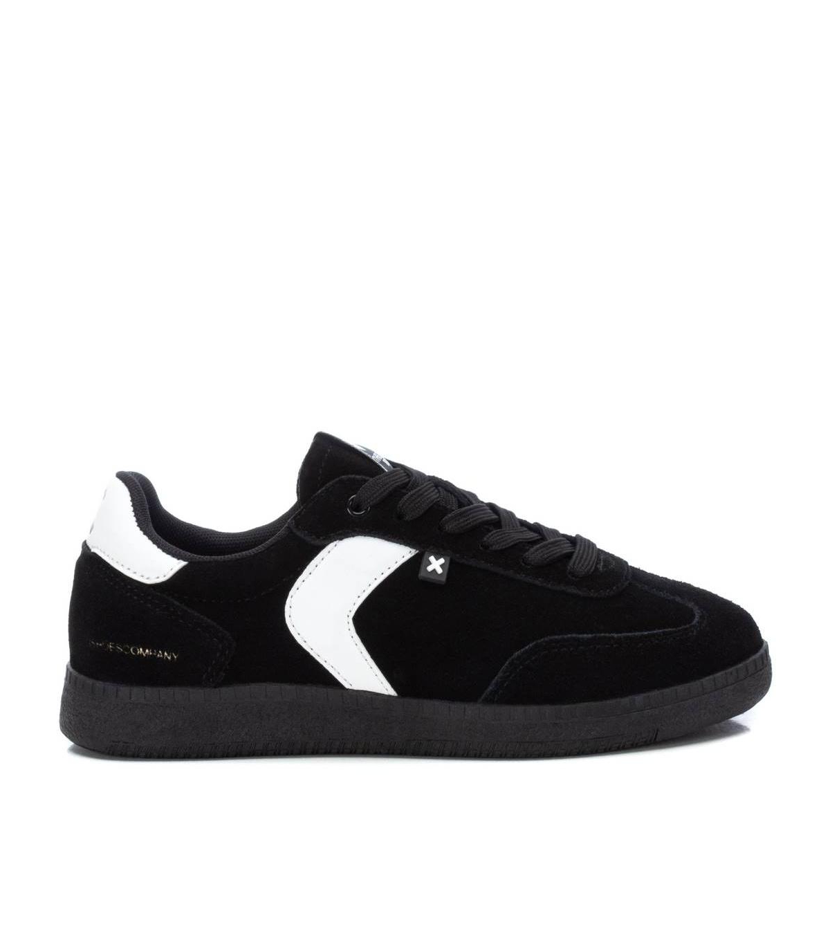 Click here for Womens Casual Suede Sneakers By Xti - Black prices