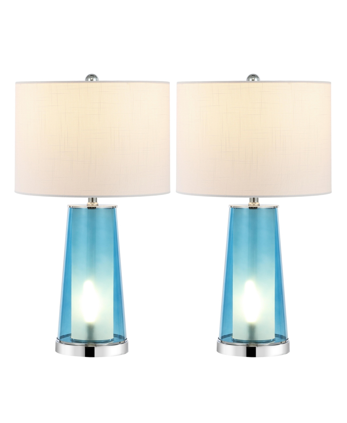 Click here for Jonathan Y Tryon 26 Modern Minimalist Glass/Iron N... prices