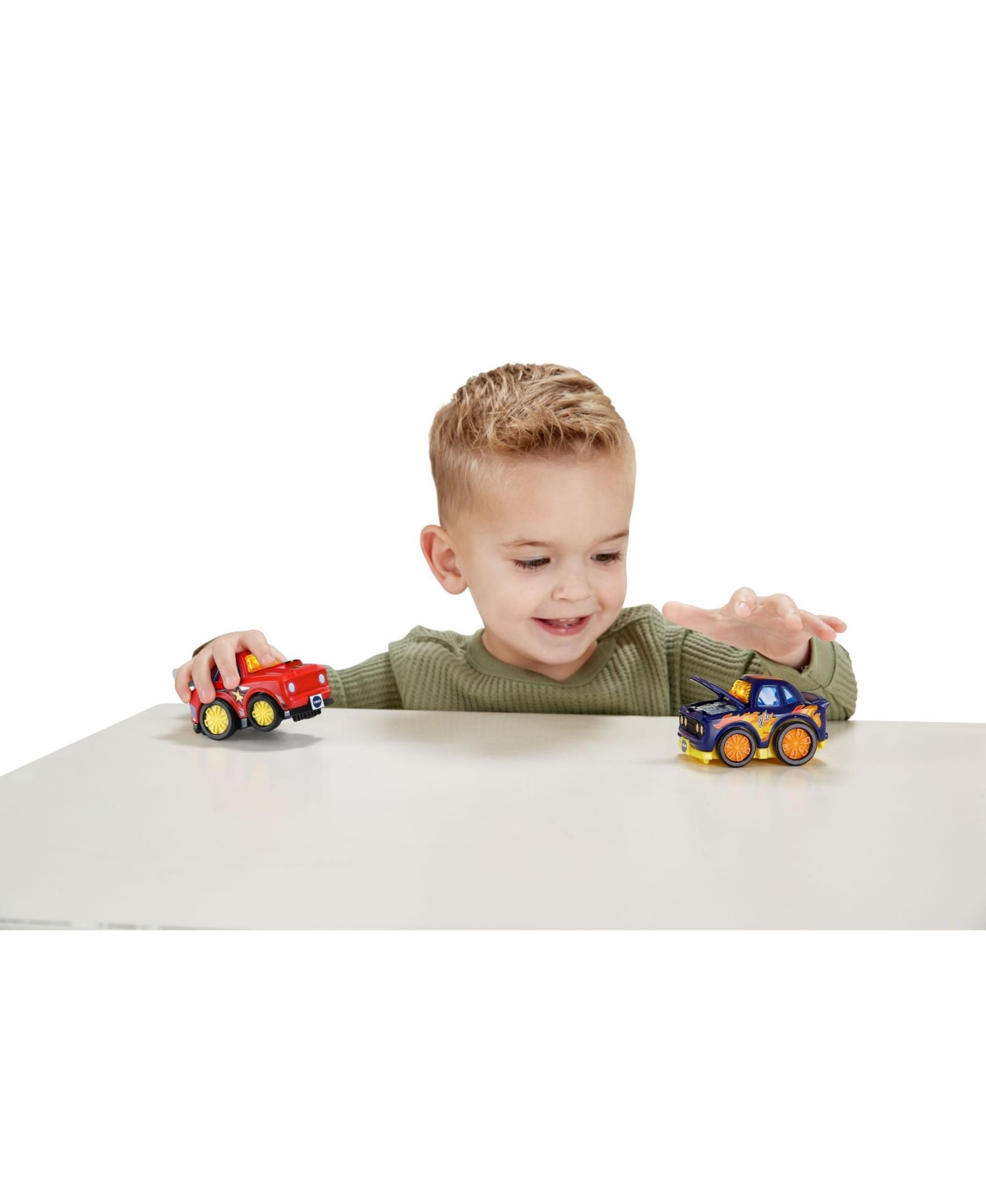 Vtech Go Smart Wheels Race Team 2-pack Kids' First Toy Cars In Multi ...