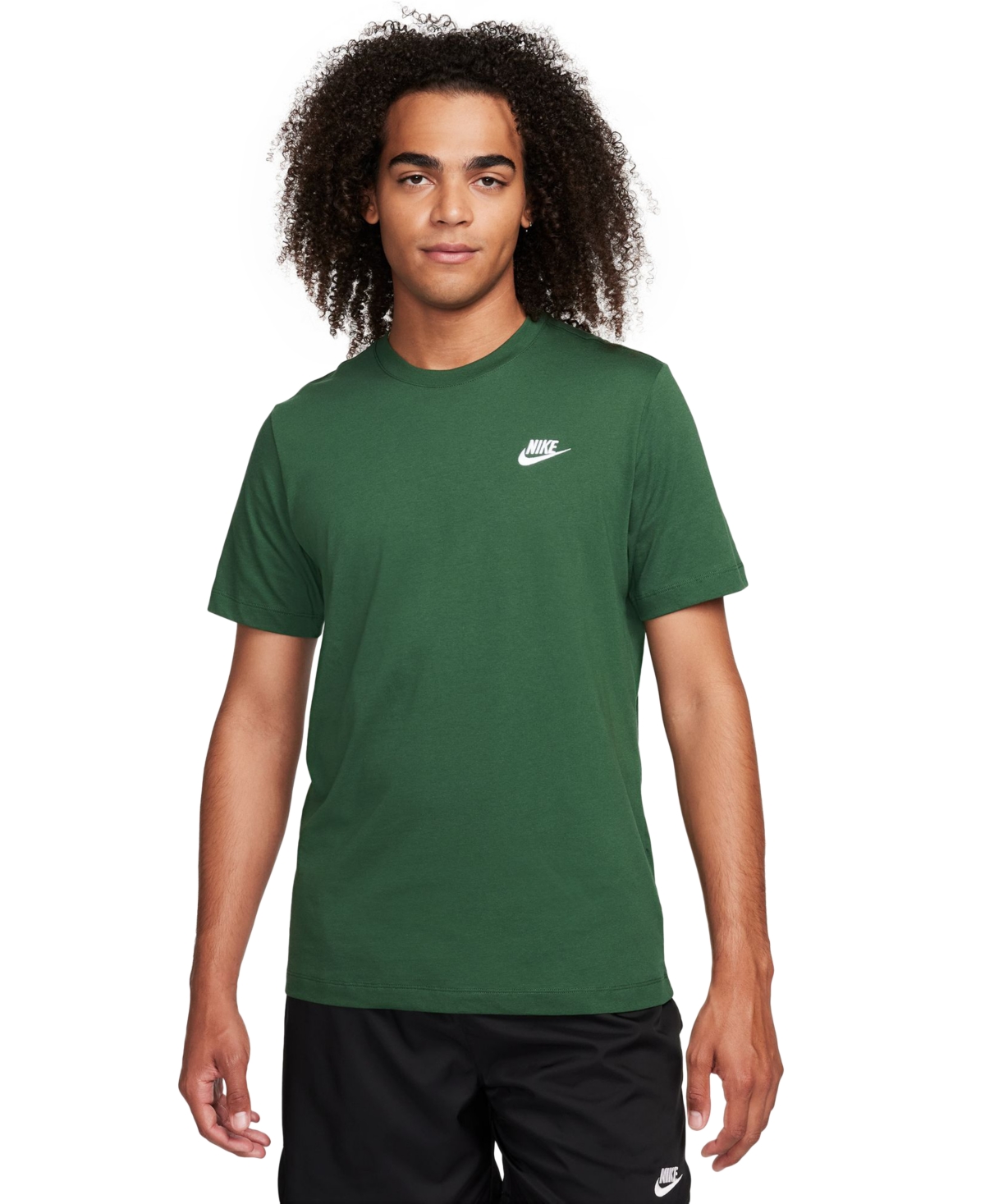 Click here for Nike Mens Sportswear Club T-Shirt - Fir prices