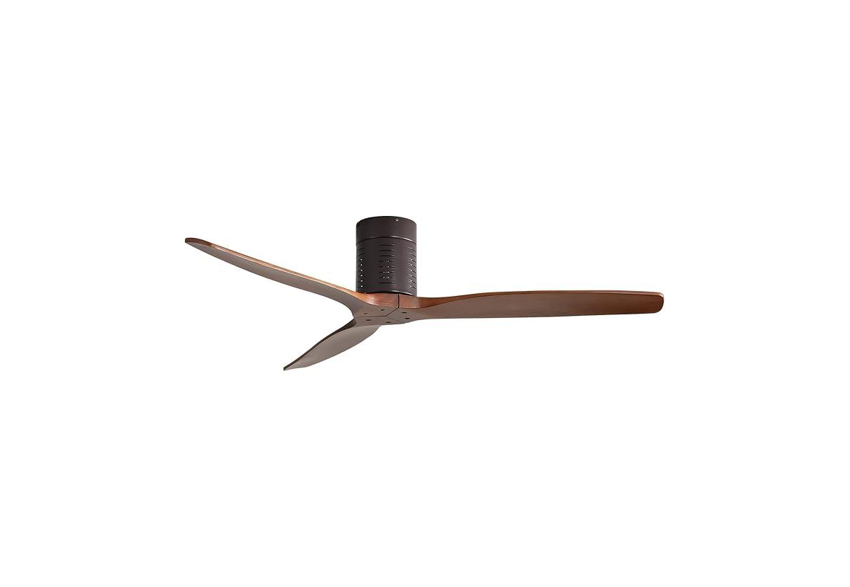 Click here for Sofucor 52 Low Profile Ceiling Fan Without Lights... prices