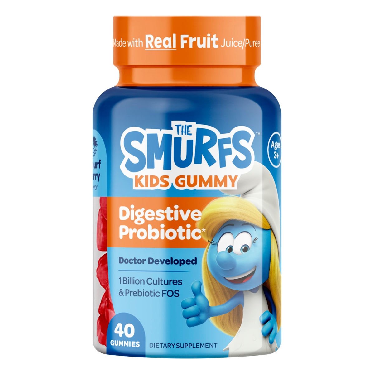 Click here for Smurfs Digestive Probiotic Kids Vitamin Gummies  M... prices