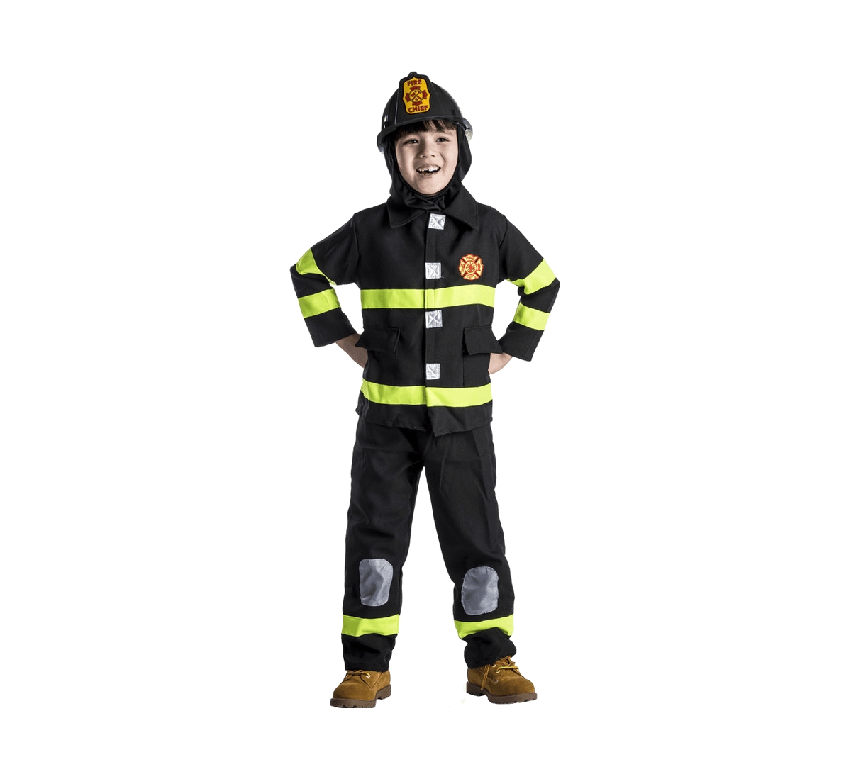 Click here for Dress Up America Firefighter Jacket  Pants & Hood... prices