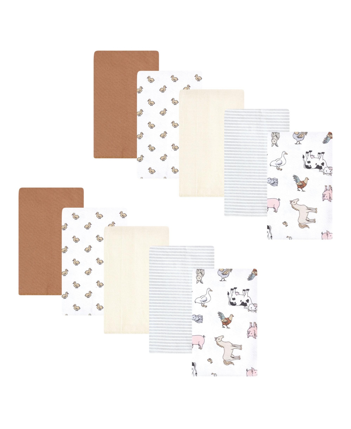 Click here for Hudson Baby Unisex Absorbent Flannel Burp Cloths 1... prices