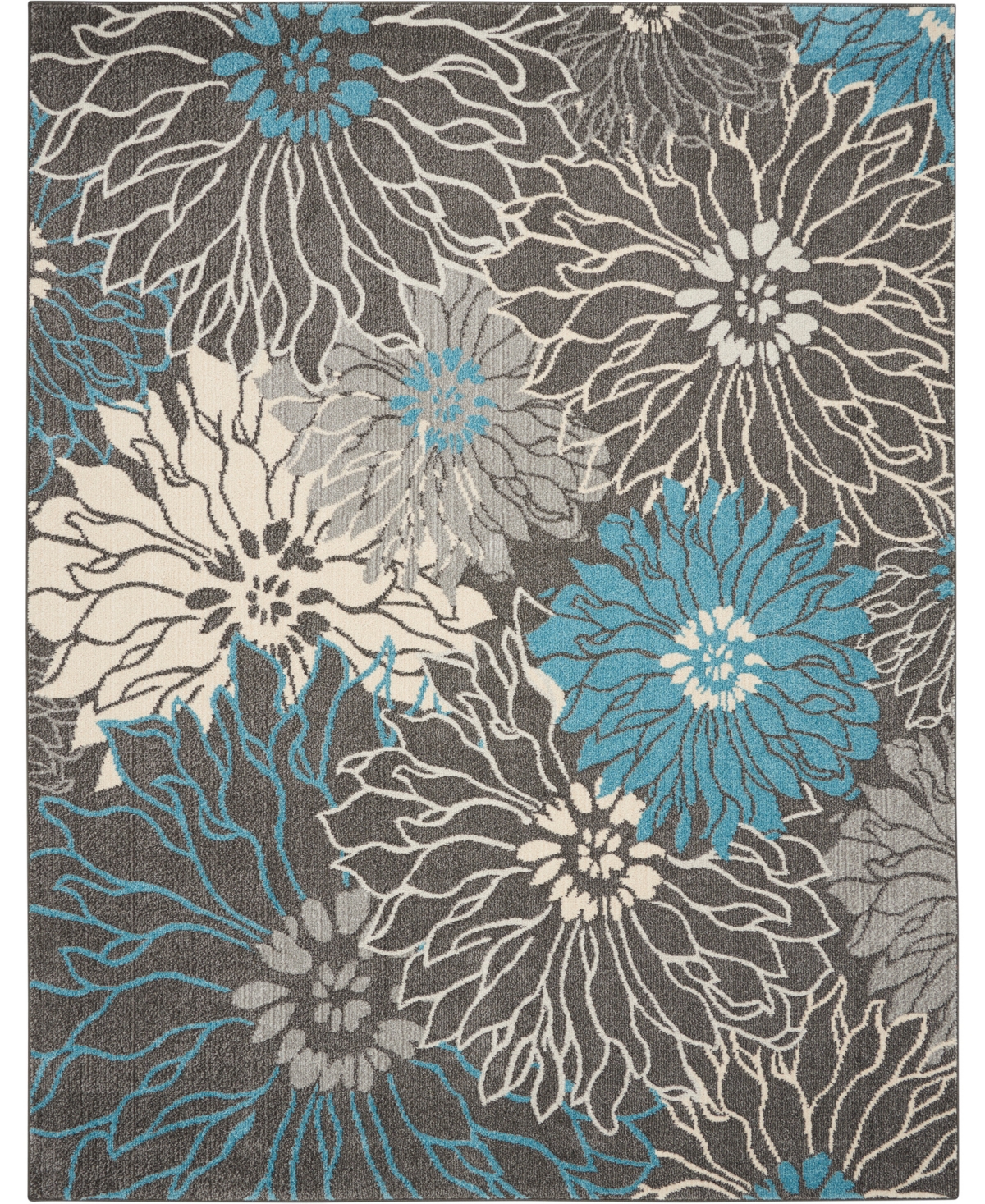 Click here for Nourison Home Passion PSN17 67x96 Area Rug - Charc... prices