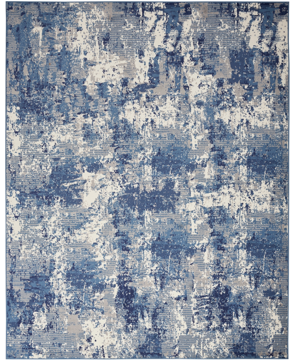 Click here for Nourison Home Grafix GRF38 53x73 Area Rug - Navy/B... prices