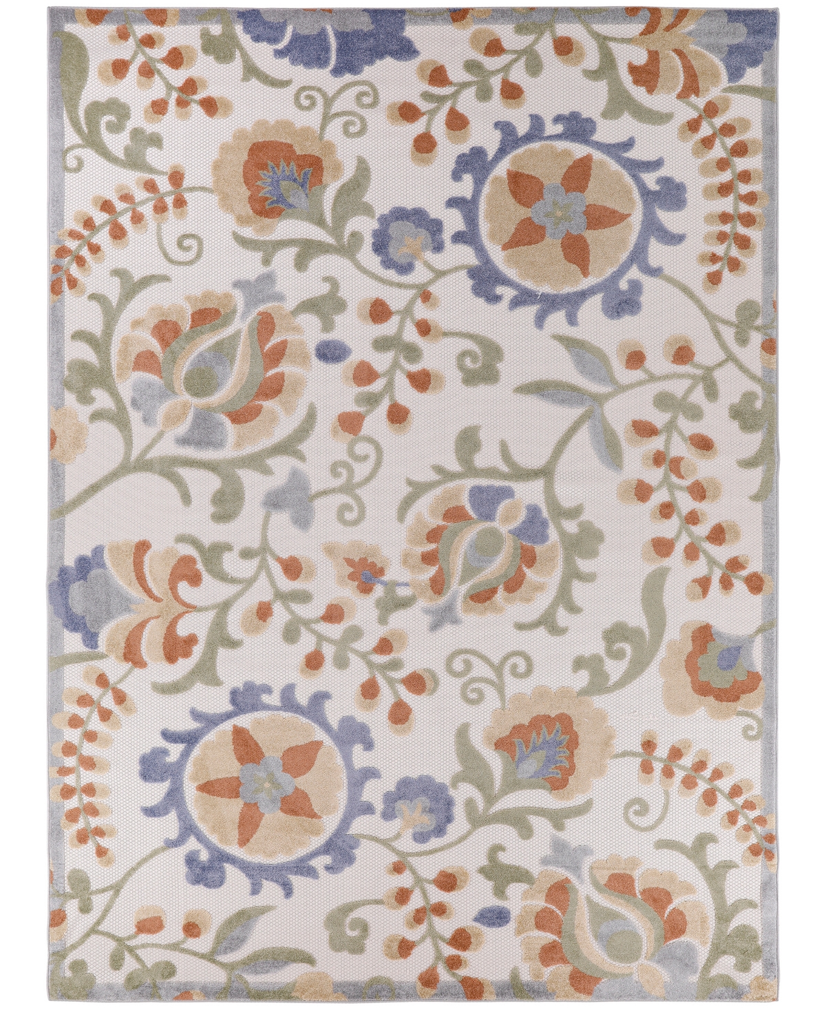 Click here for Nourison Home Aloha ALH17 710x106 Area Rug - Ivory... prices