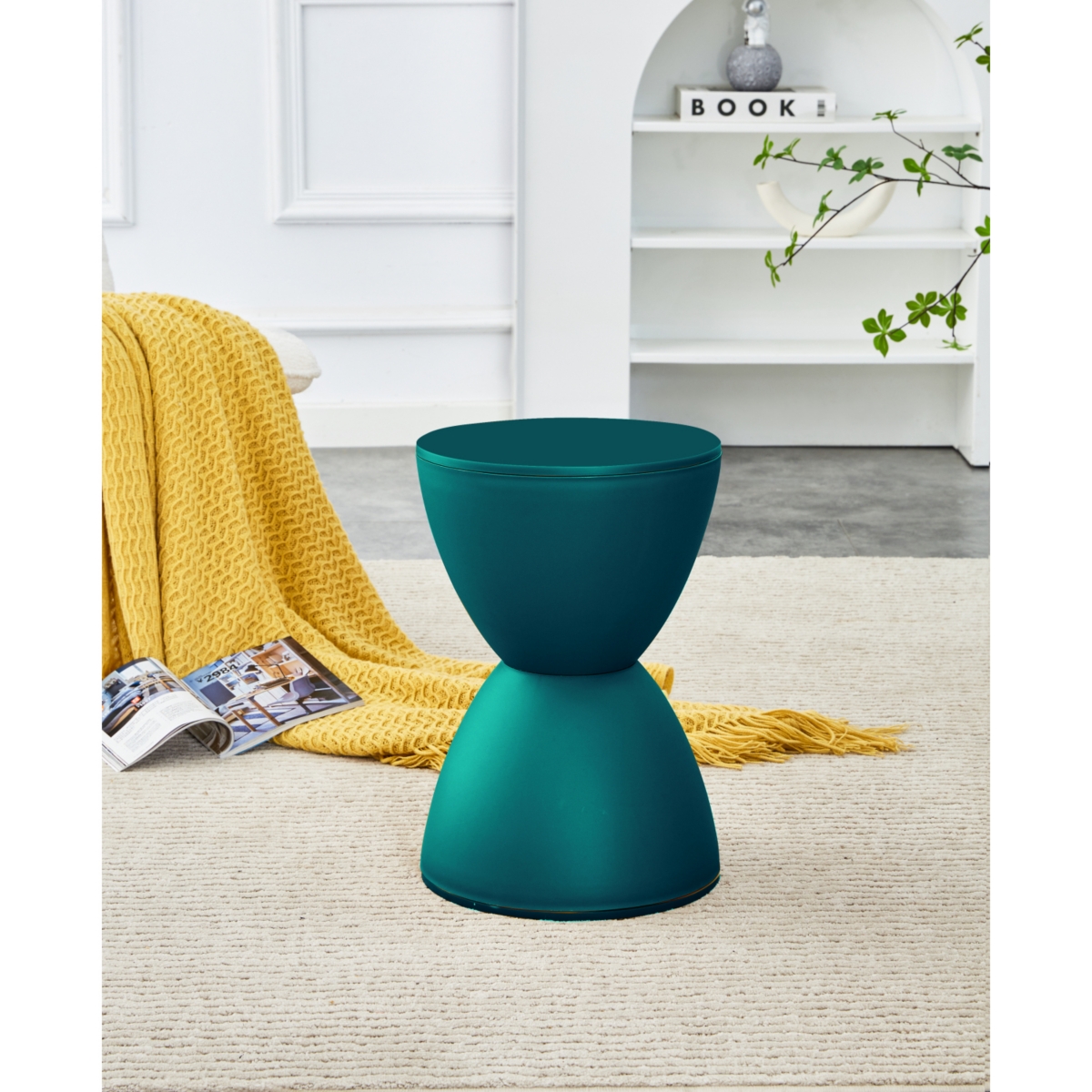 Click here for Streamdale Furniture Dark green prince stool side... prices
