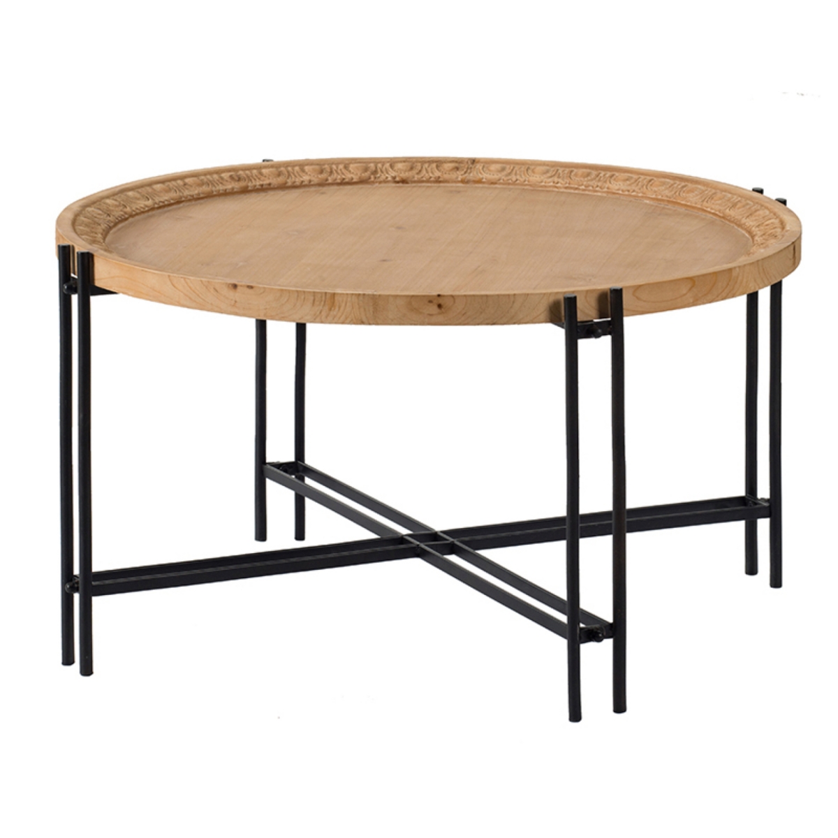 Click here for Streamdale Furniture D32 x 18 Farmhouse Round Wood... prices